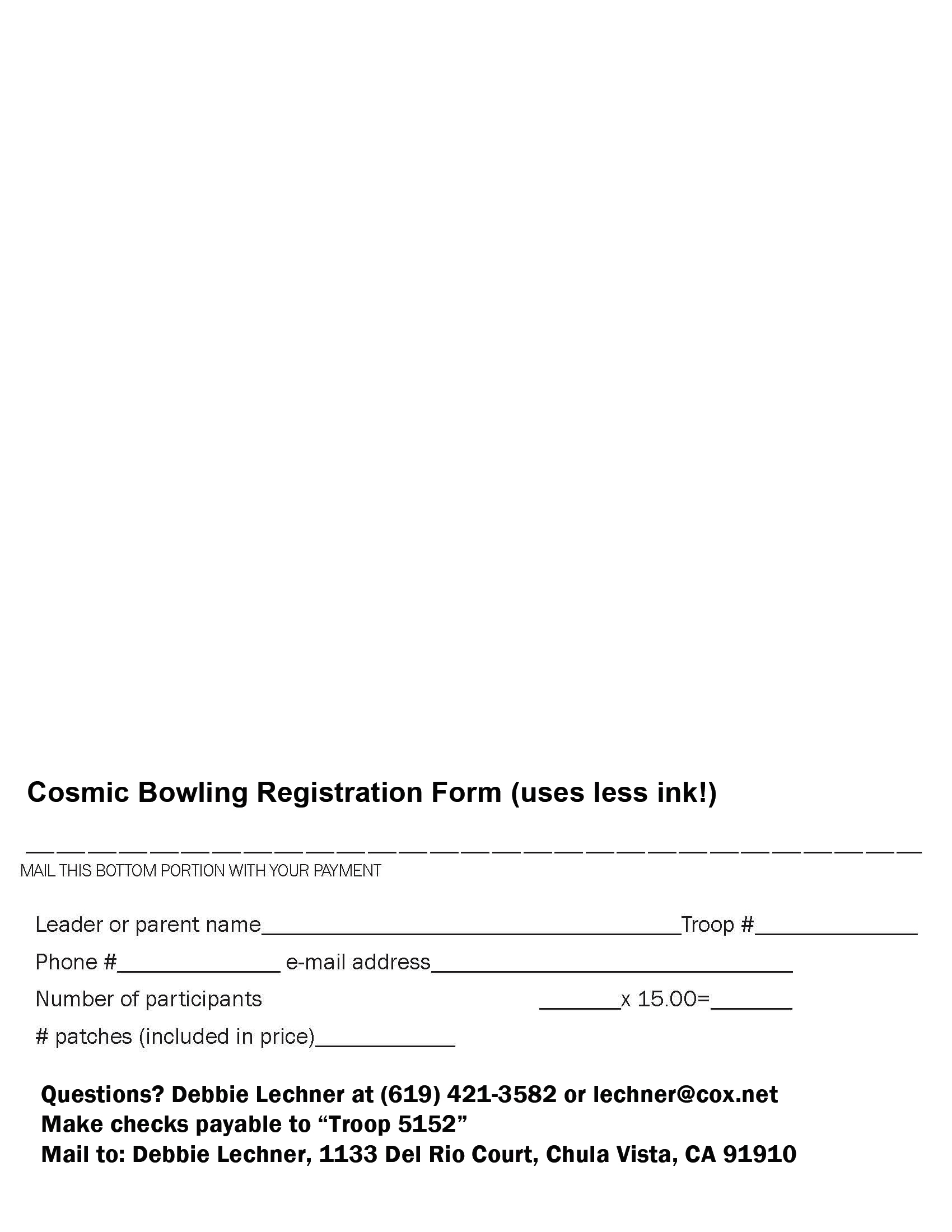 “print friendly” registration form | Sunny Trails Girl Scout Service Unit