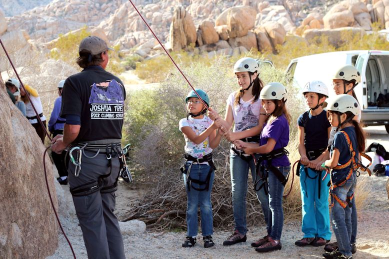Joshua Tree Rock Climbing | Sunny Trails Girl Scout Service Unit