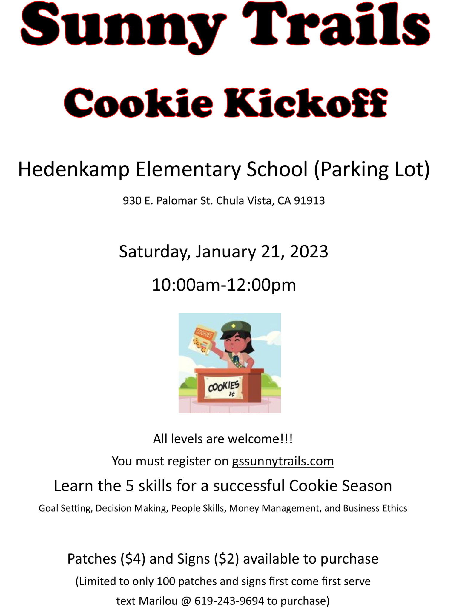 Cookie-Kickoff-2023 | Sunny Trails Girl Scout Service Unit