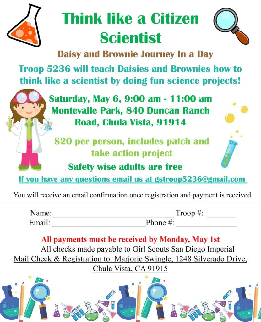 Think Like A Scientist | Sunny Trails Girl Scout Service Unit